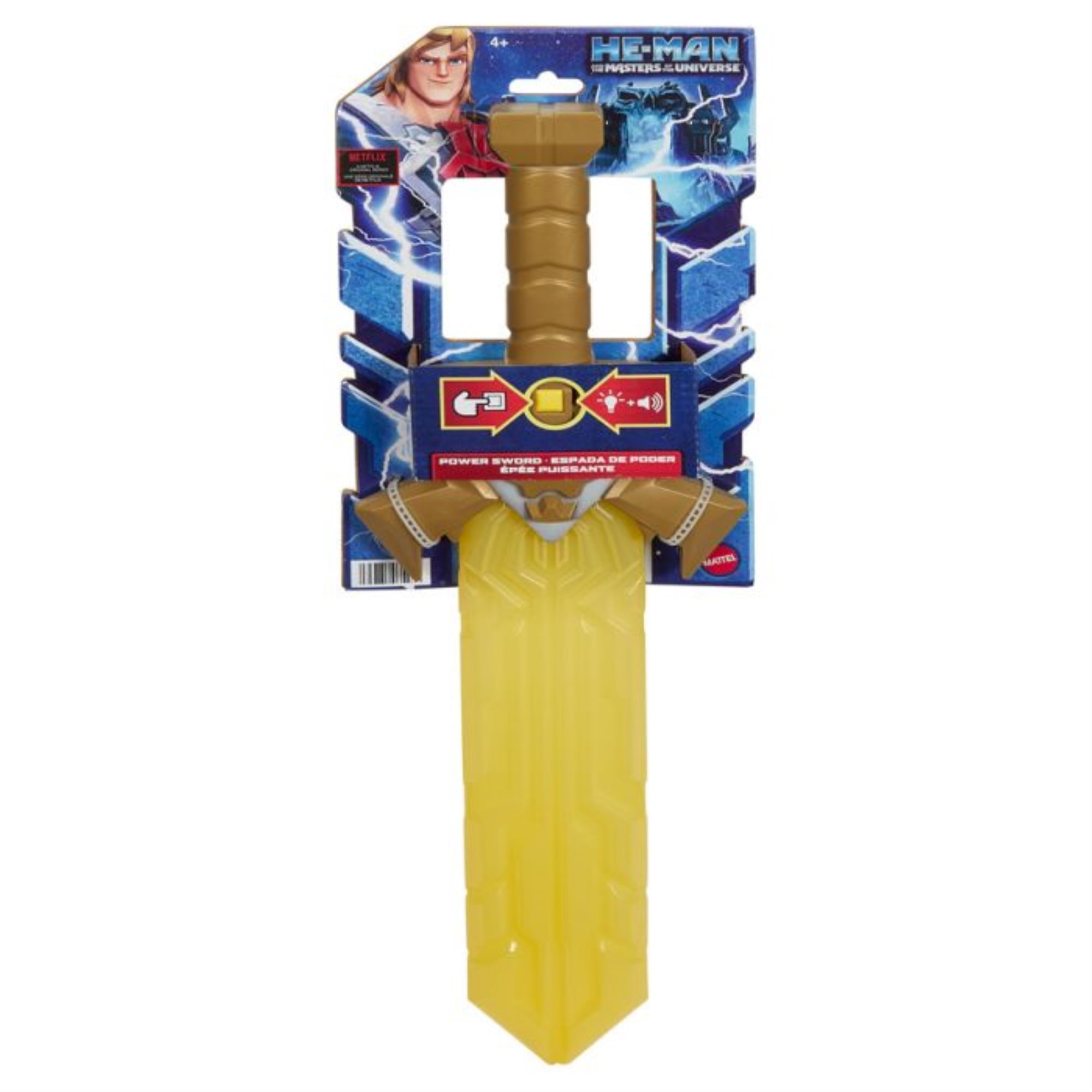 Mattel MTTHDY33 Masters of The Universe He-Man Power Sword Role Play ...