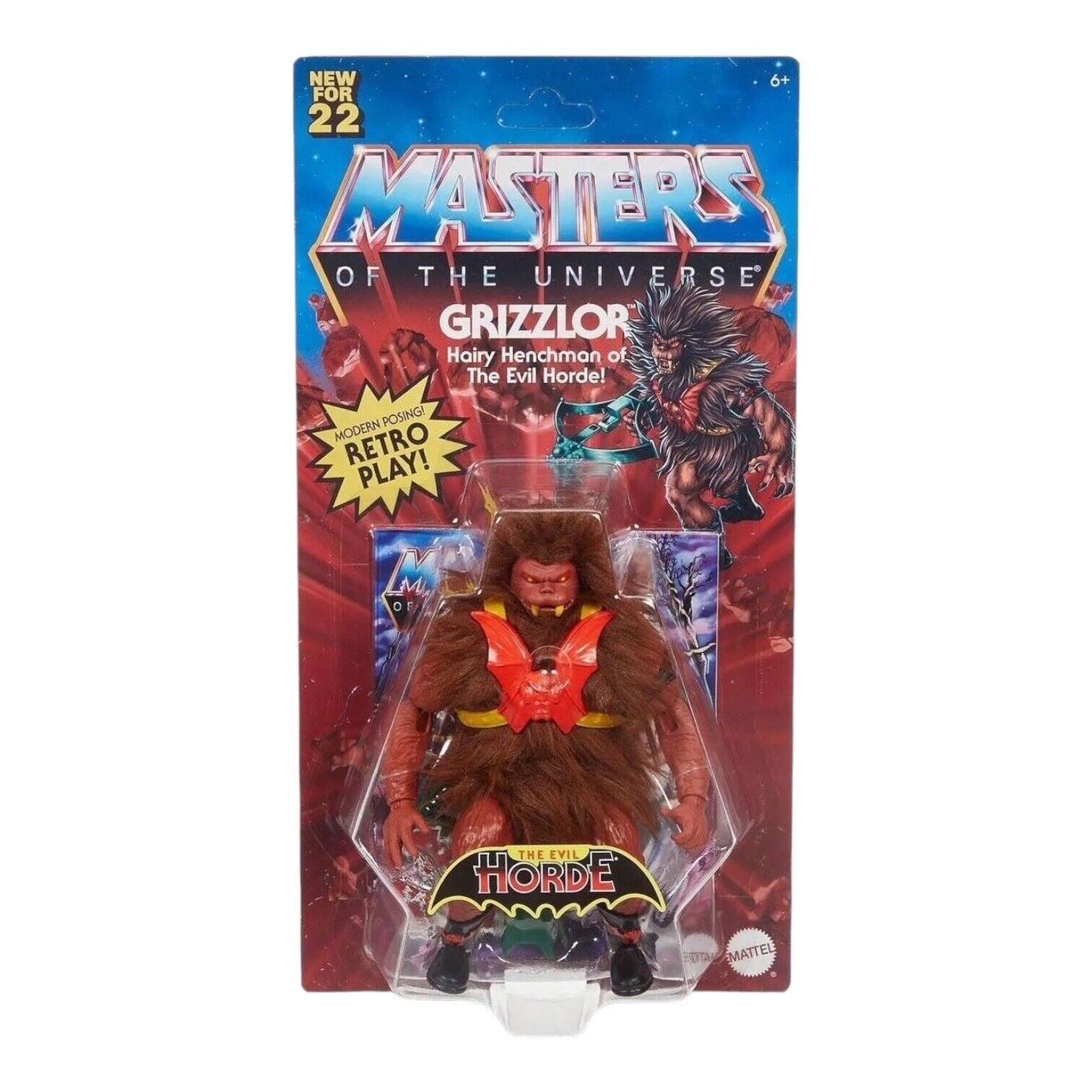 Masters of the Universe Origins Grizzlor Savage Man-Beast Figure ...