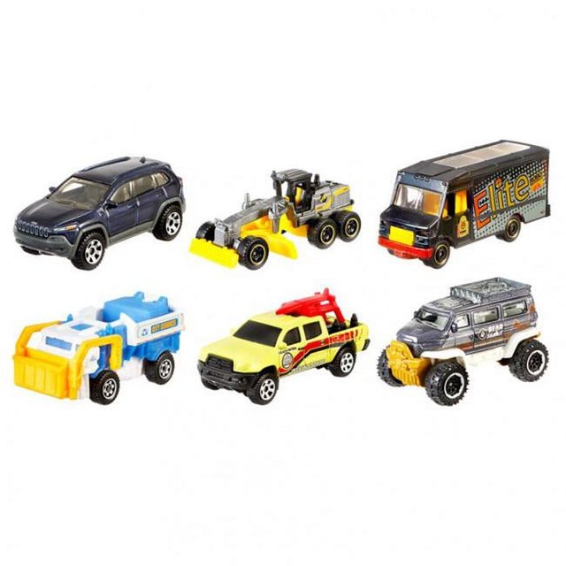Mattel Match Box Car Collection Toys Assortment - 24 Piece - Walmart.com