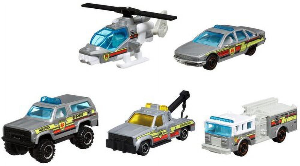Mattel Matchbox 70th Anniversary 5-Pack Toy Cars, Die-Cast Vehicles ...