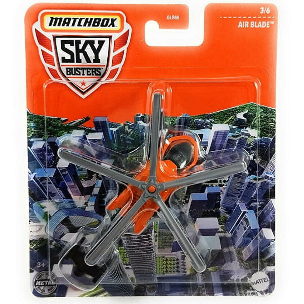 Mattel - Matchbox Skybusters Toy Metal Vehicles - AIR BLADE HELICOPTER ...