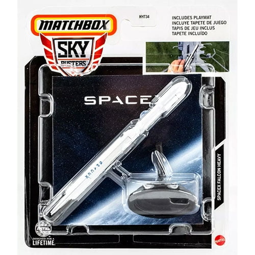 Mattel - Matchbox Skybusters SPACEX FALCON HEAVY Metal Toy Vehicles ...