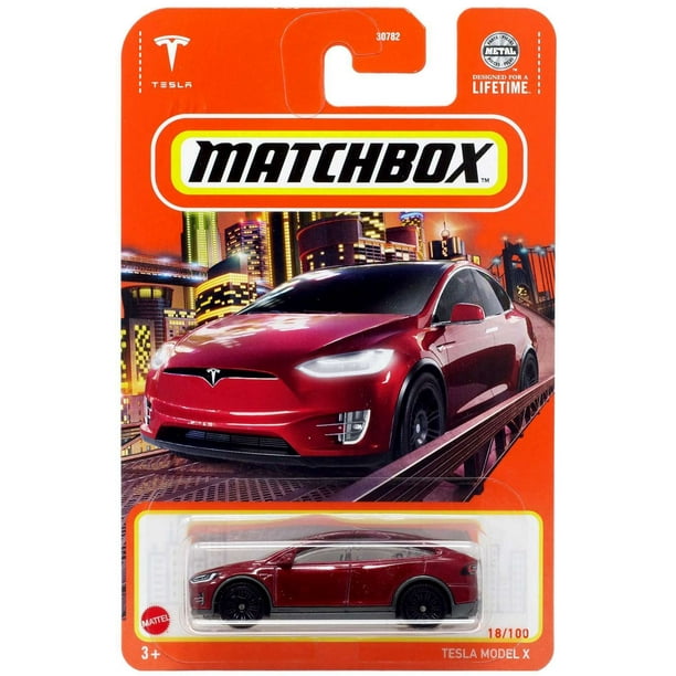 Mattel Matchbox Tesla Model X Diecast Play Vehicle - Walmart Business ...
