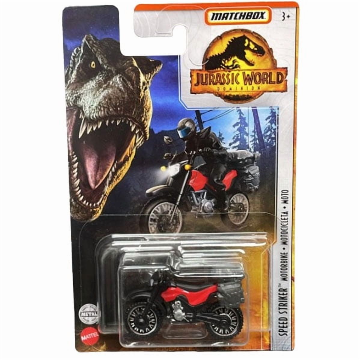 Mattel - Matchbox Toy Vehicles - Jurassic World Dominion - SPEED ...