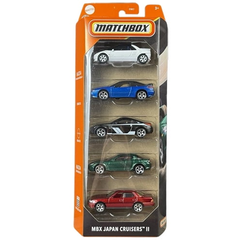Mattel Matchbox Vehicles 5-PACK - MBX JAPAN CRUISERS II (Mazda RX-8 ...