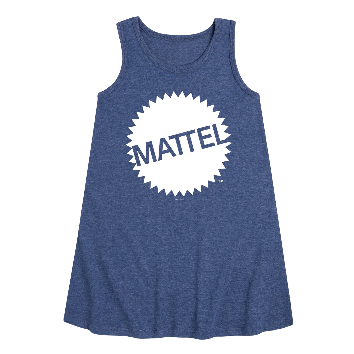 Mattel - Mattel Original Logo - Toddler & Youth Girls A-line Dress ...