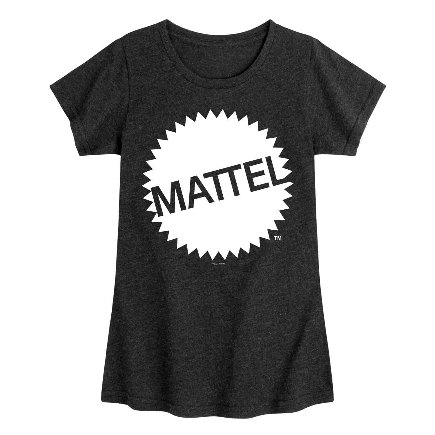 Mattel - Mattel Original Logo - Toddler & Youth Girls Short Sleeve ...