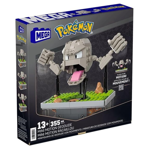 Mattel Mega Construx Pokemon Mini Motion Geodude - 5 Count - Walmart.com