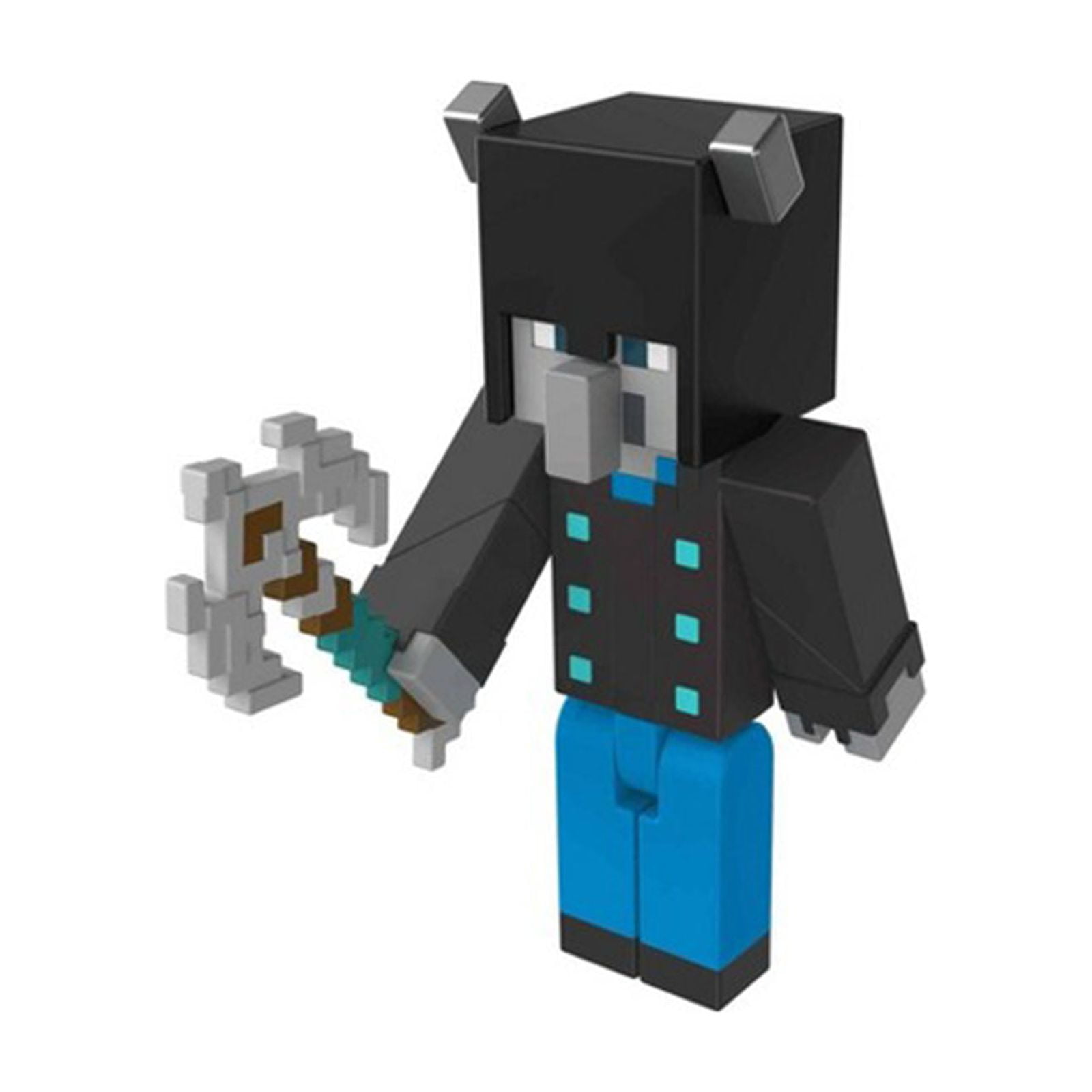 Mattel Minecraft Dungeons Armored Action Figure, 4 Inch Vindicator Toy ...