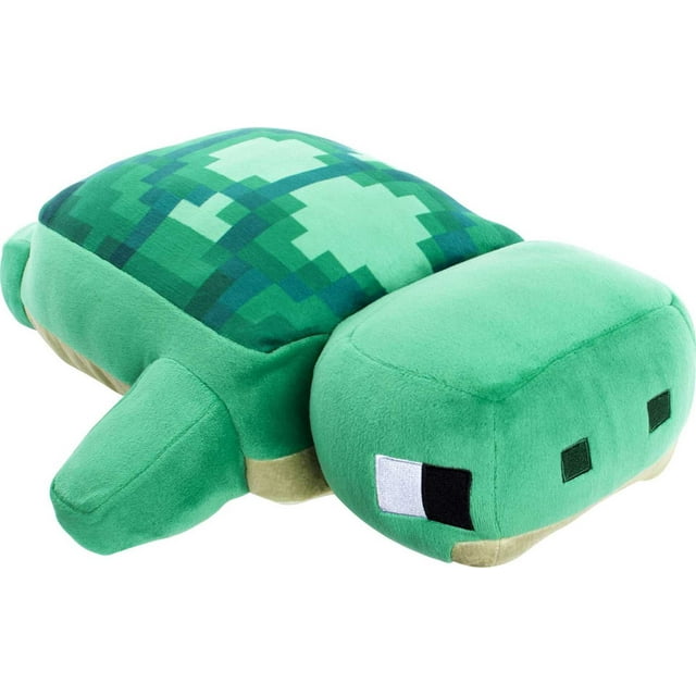 Mattel 12-in Minecraft Turtle Plush Stuffed Toy: Soft, Collectible for ...
