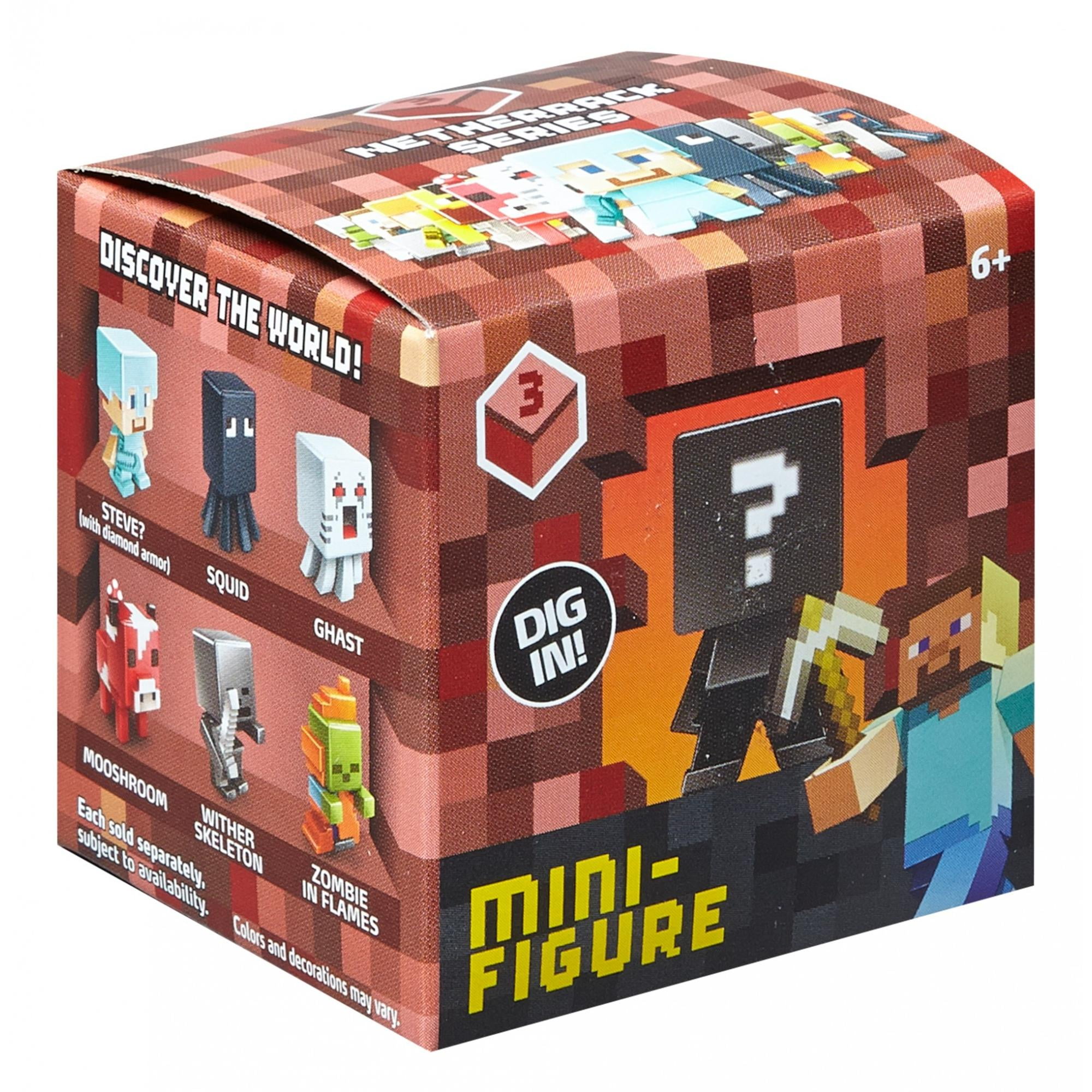 Mattel Minecraft Mini Fig Cl - Walmart.com