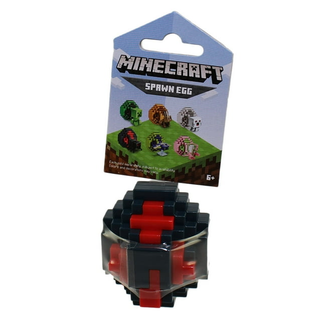 Mattel - Minecraft Spawn Egg with Mini Figure Inside S2 - CAVE SPIDER ...