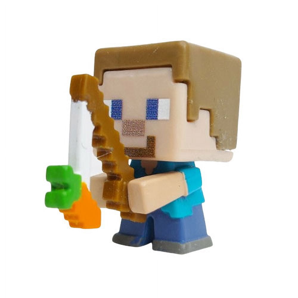 Mattel - Minecraft TNT Series 25 Mini Figure - STEVE with Carrot on ...