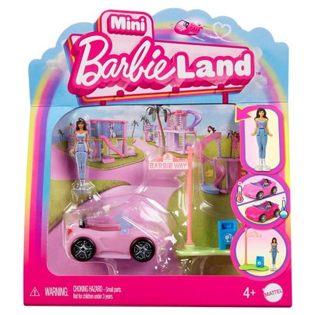 Mattel MTTHYF42 Mini Barbieland Convertible Barbie - Pack of 6 ...
