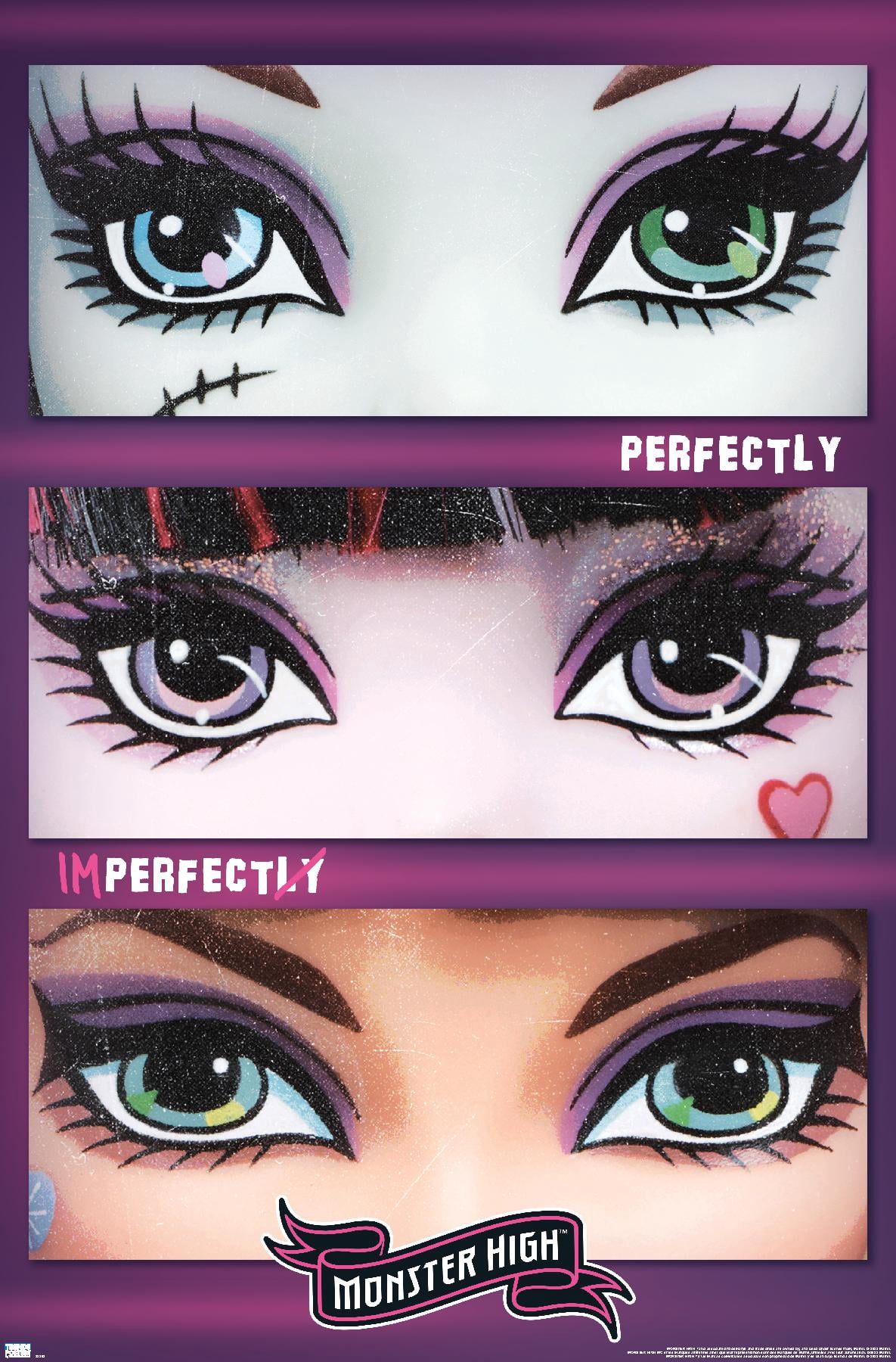 Mattel Monster High - Perfectly Imperfect Wall Poster, 22.375" x 34 ...