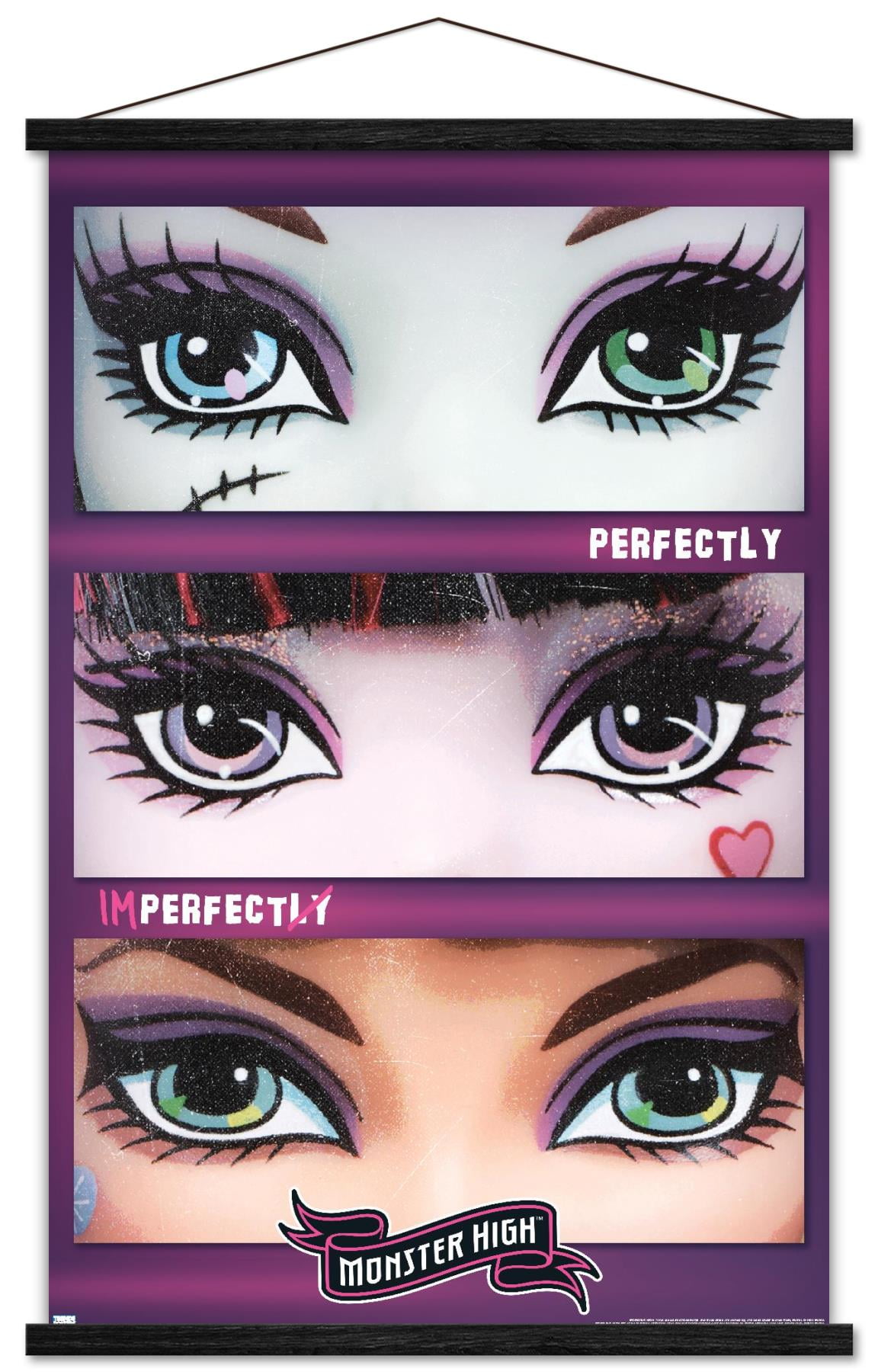 Mattel Monster High - Perfectly Imperfect Wall Poster with Magnetic ...