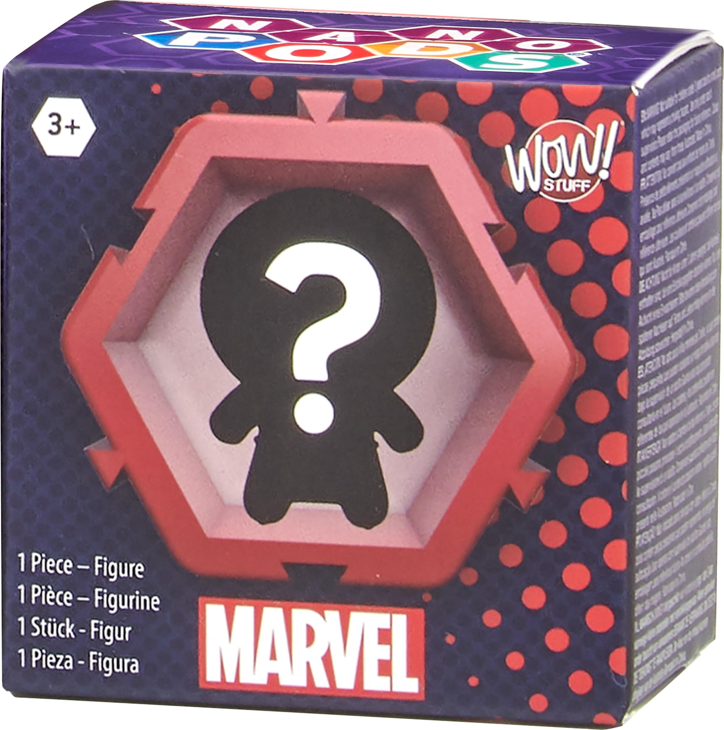 Mattel ?Nano PODS Connectable Collectable Marvel Surprise Toy Character ...