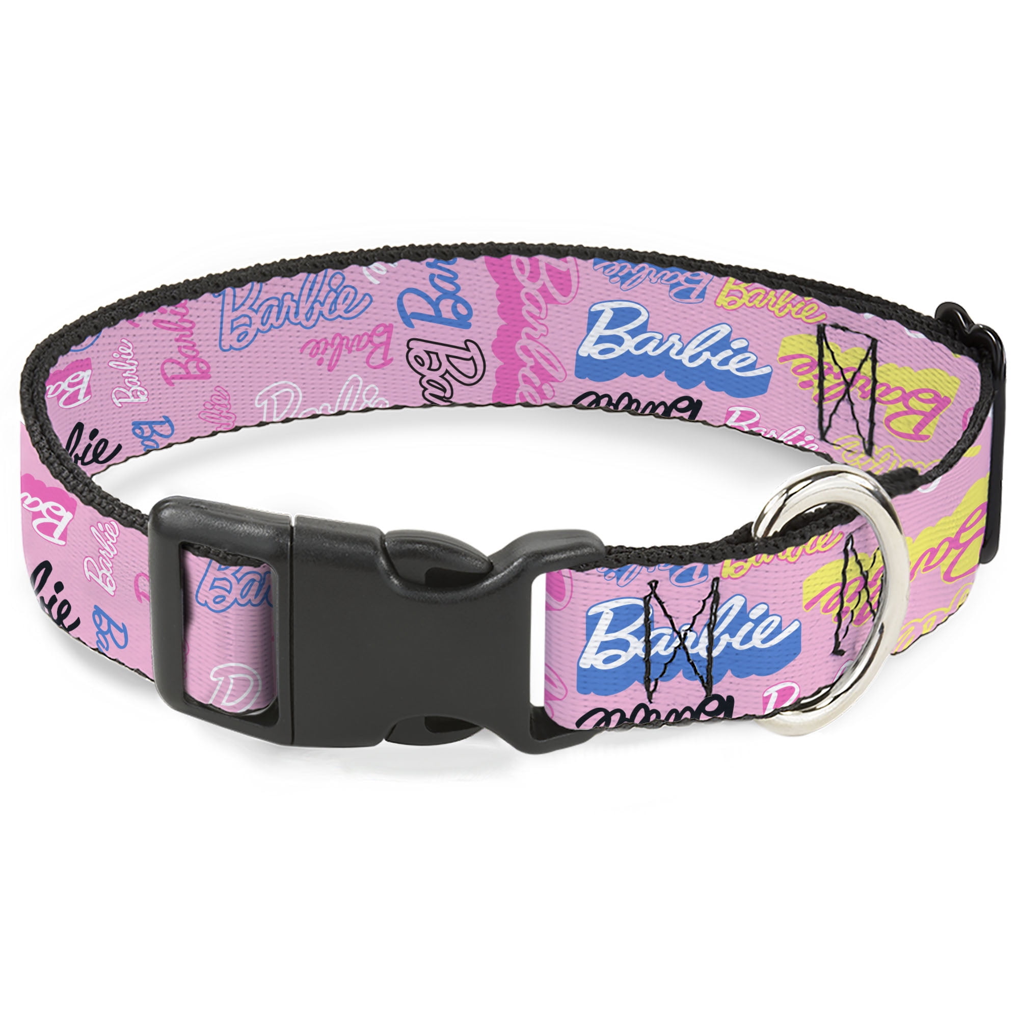 Mattel Pet Collar, Dog Collar Plastic Buckle, Barbie Script Signature ...