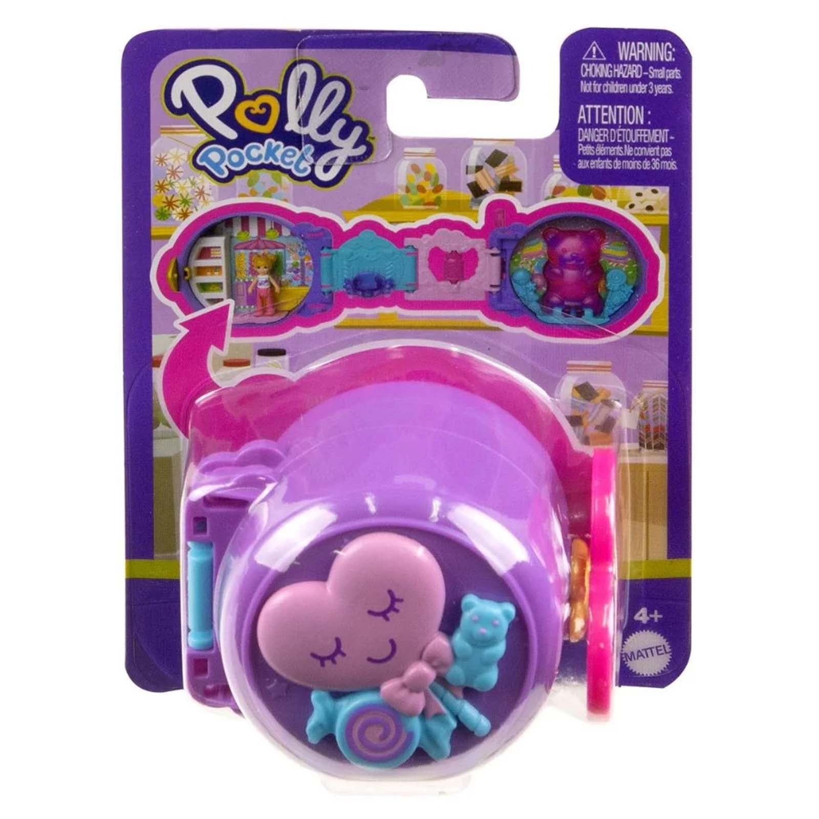 Mattel Polly Pocket Heart Compact Playset - Walmart.com