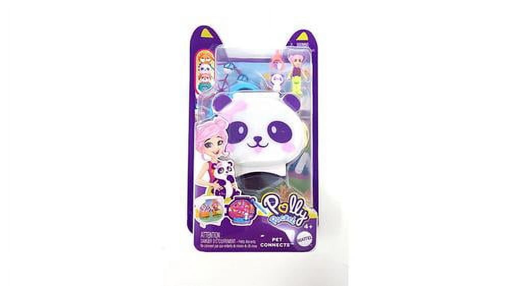 Mattel Polly Pocket Pet Connects White Micro Playset Figurine + Animal ...