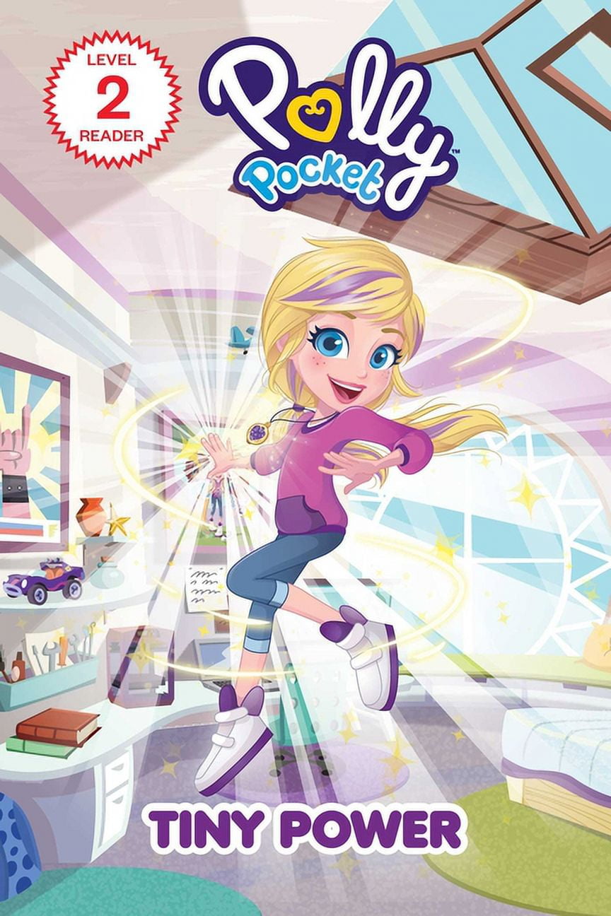 Mattel Reader, Level 2 Polly Pocket: Tiny Power, (Paperback) - Walmart.com