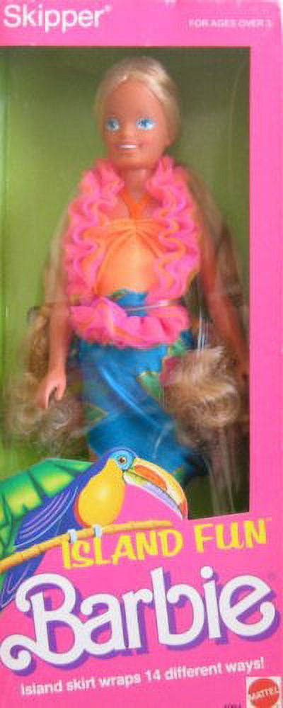 Mattel Skipper Island Fun Barbie Doll 1987 Walmart