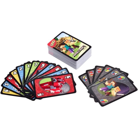 Mattel, Uno Minecraft - Walmart.com