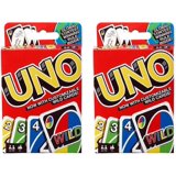 Mattel UNO Card Game Pack of 2 - Walmart.com