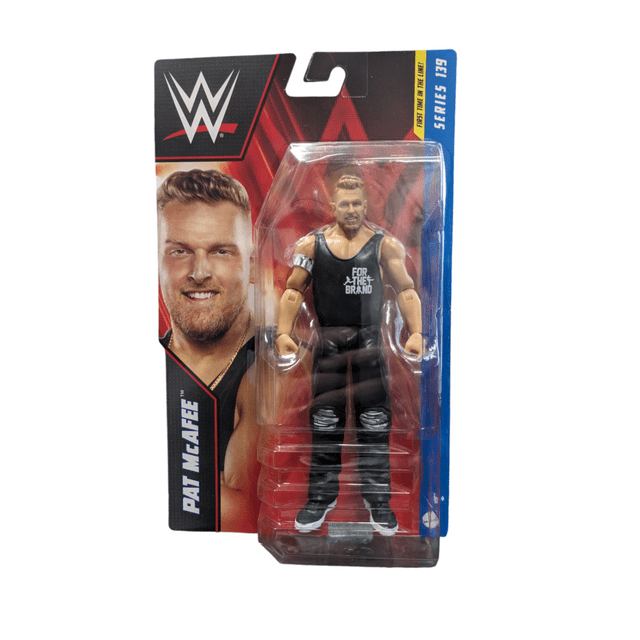Mattel WWE Basic Series 139 Pat McAfee ROOKIE CHASE First Time In Line ...