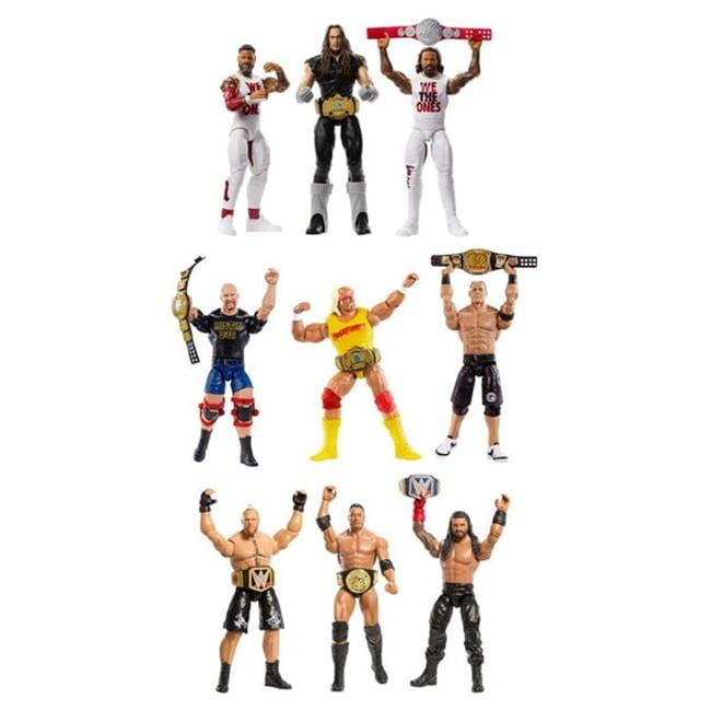 Mattel MTTHYF07 WWE Main Event Champions Assortment Toys - Pack of 6 ...