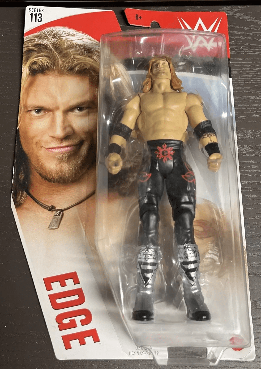 Mattel WWE Series #113 Edge Action Figure Red & Black Pants Chase ...