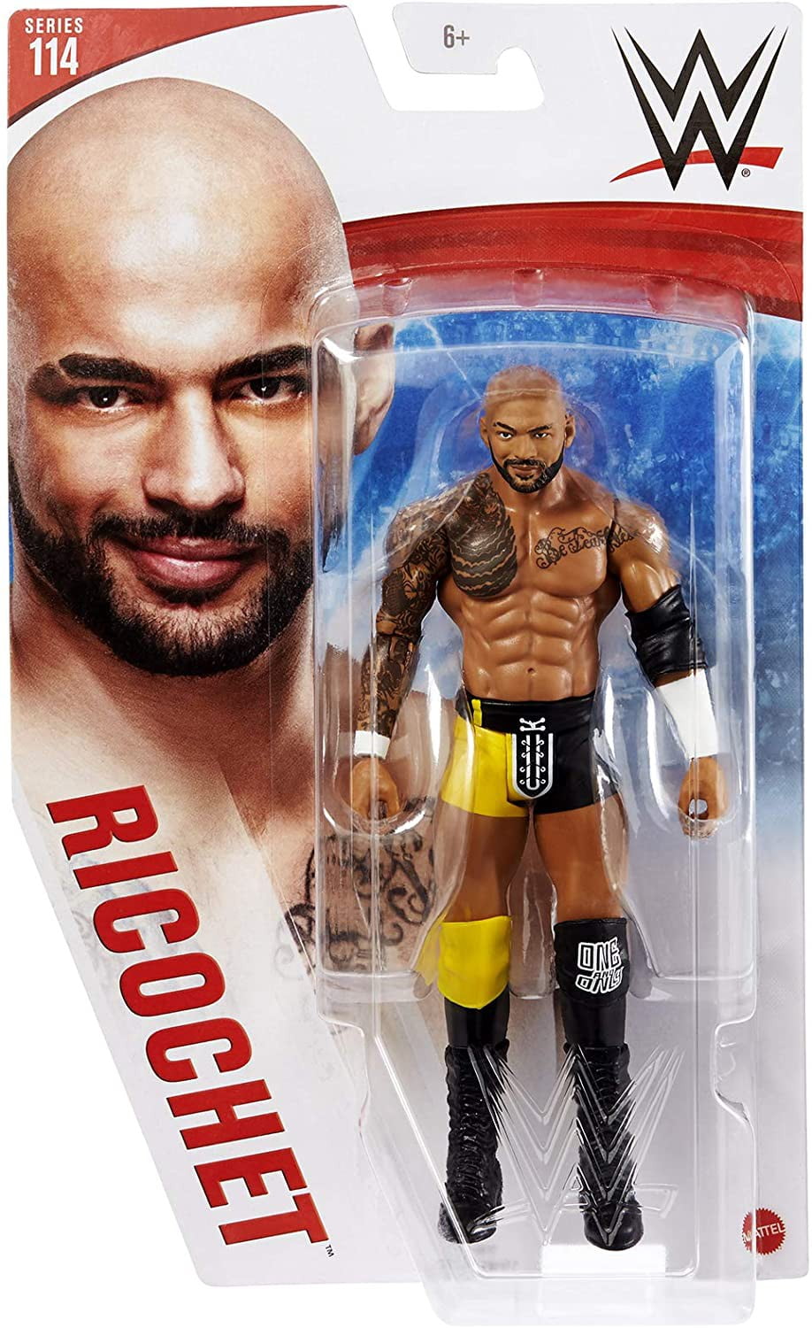 Ricochet WWE Figure 6" - Superhero figurines for hobby shops - Walmart ...