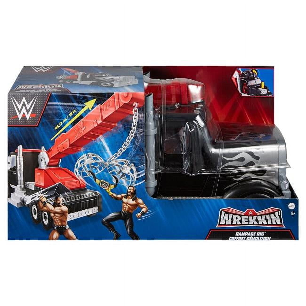 Mattel Wwe Wrekkin' Rampage Rig - Walmart.com