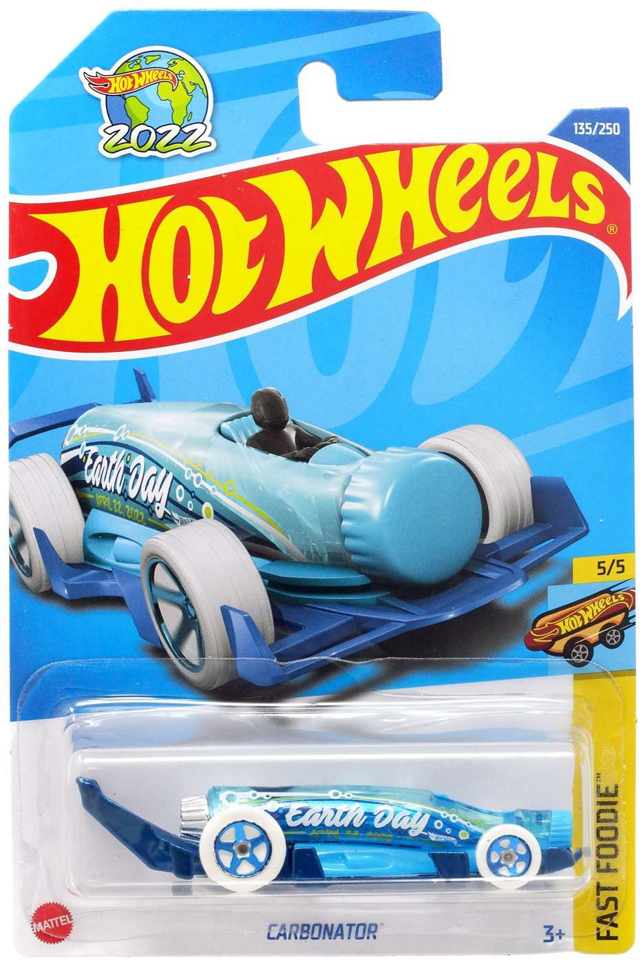 Mattel Hot Wheels Carbonator Diecast Car, Fast Food Theme, 1:64 Scale ...
