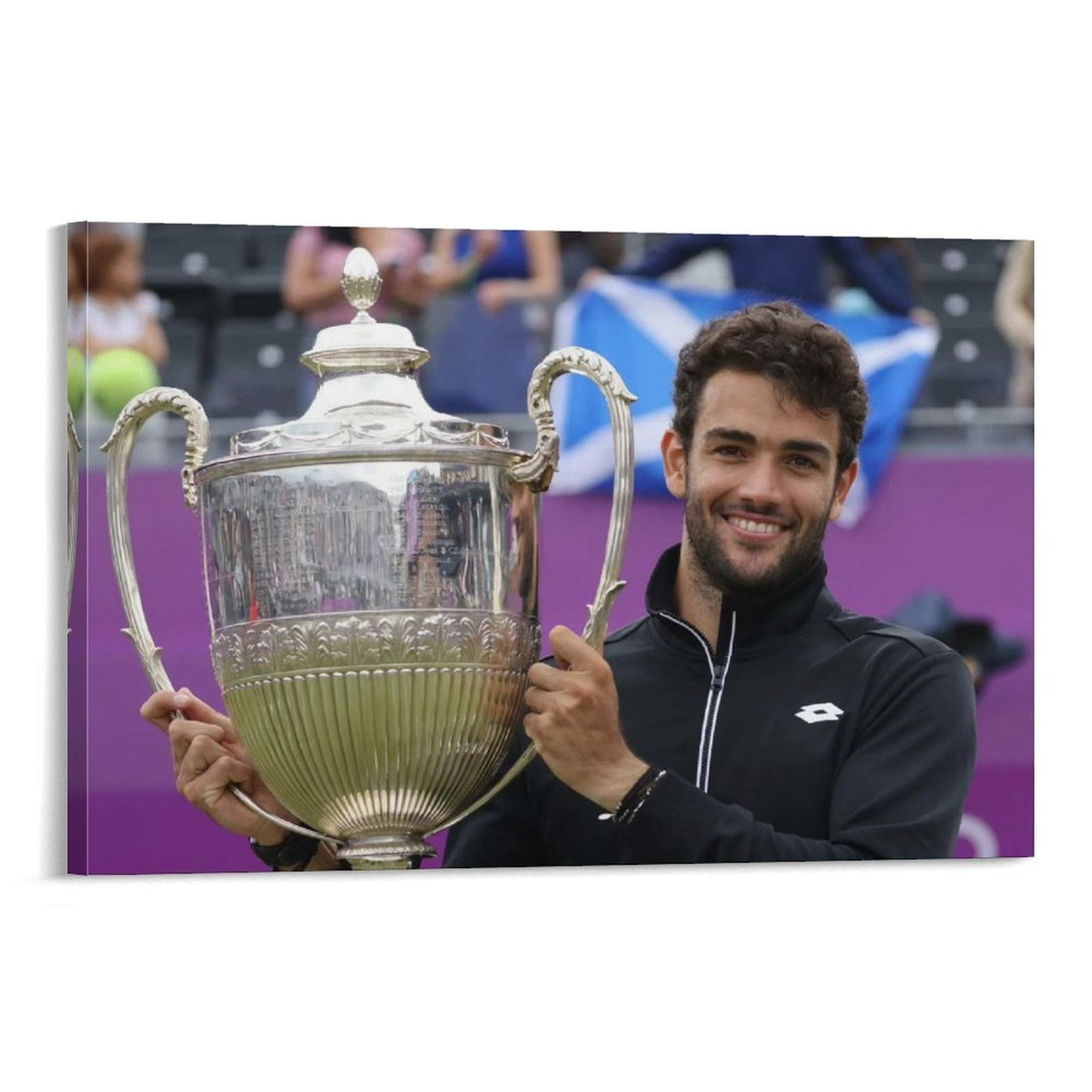 Matteo Berrettini Tennis Poster (8) Artworks Picture Print Poster Wall ...