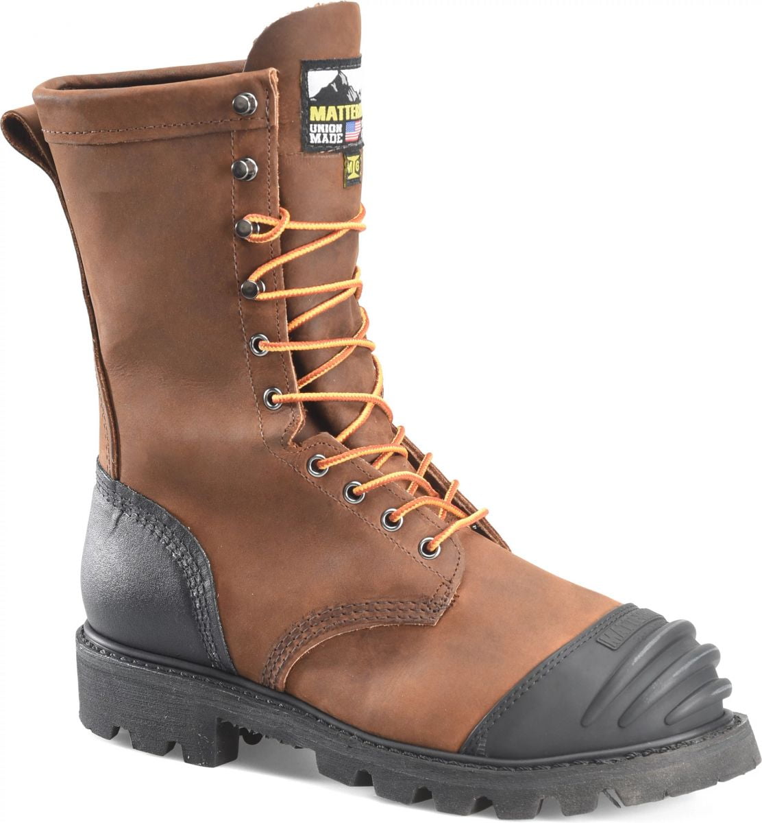 Matterhorn Men's 10" Copper Internal Metatarsal Guard Steel Toe ...