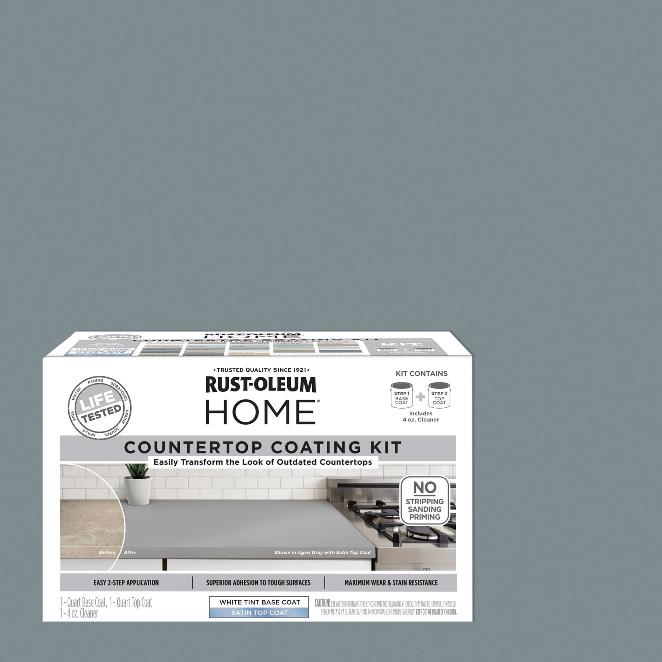 Matterhorn, Rust-Oleum HOME Countertop Satin Coating Kit-38496211T ...