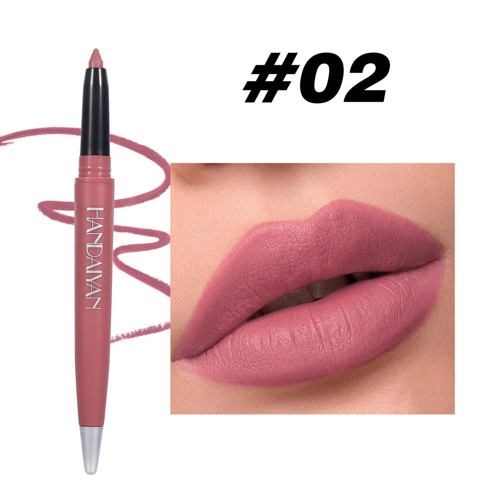 Mattes Velvet Lipstick Pencil Long Lasting Non Fading, Lip Liner Pens ...