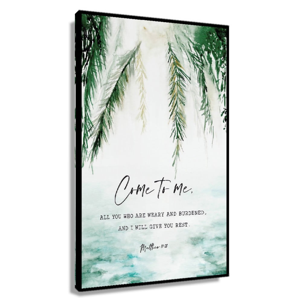 Matthew 11 28 Come To Me Bible Verse Wall Art, Printable Wall Art ...