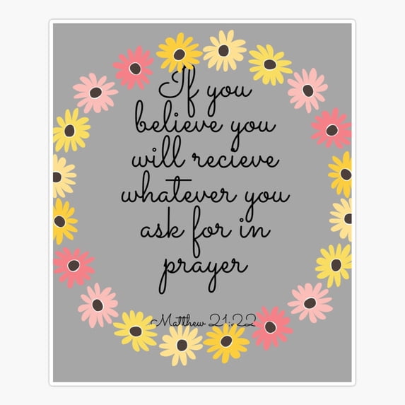 Matthew 2122 Bible verses Bible quotes Sticker - Walmart.com