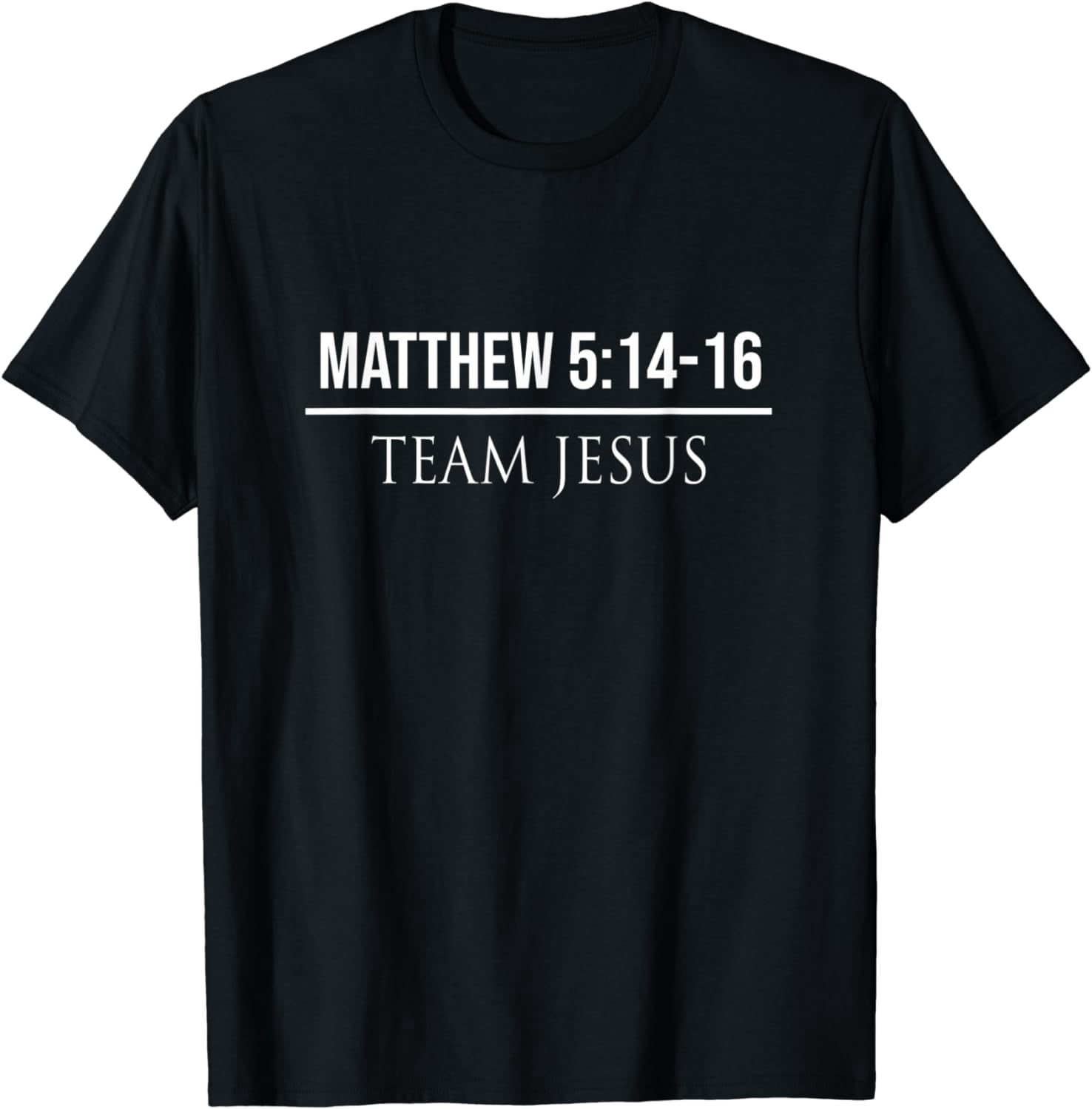 Matthew 5:14-16 Christian Bible Verses Jesus Christ T Gifts T-Shirt ...