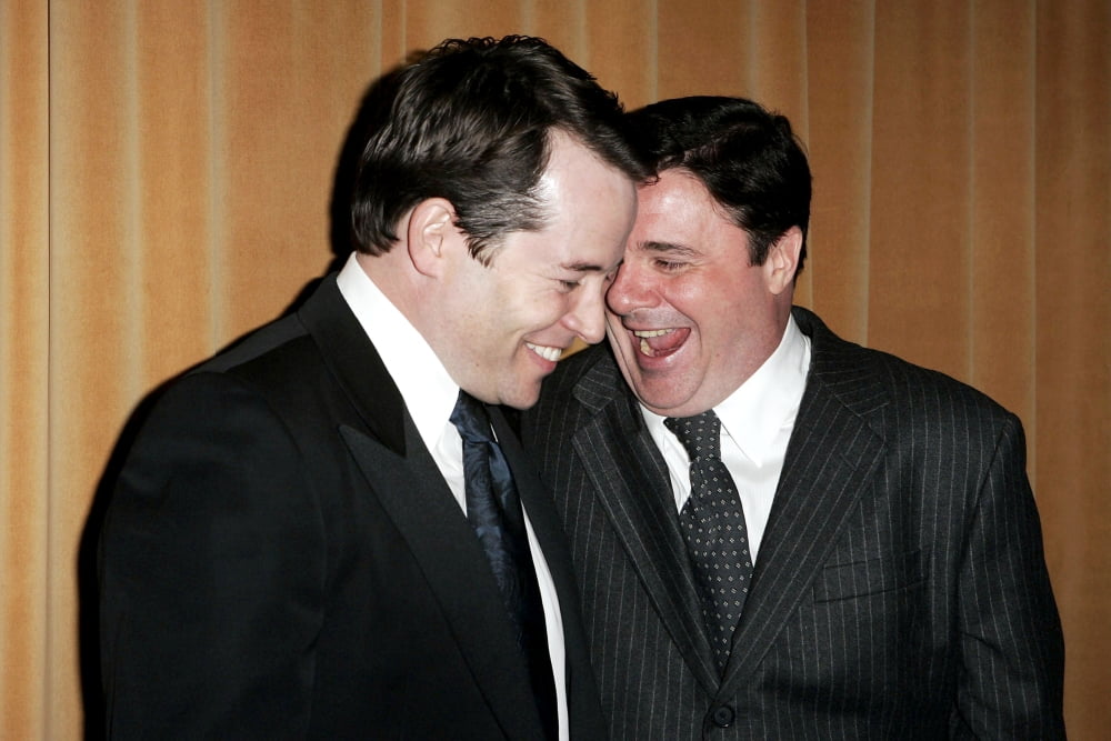 Matthew Broderick And Nathan Lane At The After-Party For The Odd Couple ...