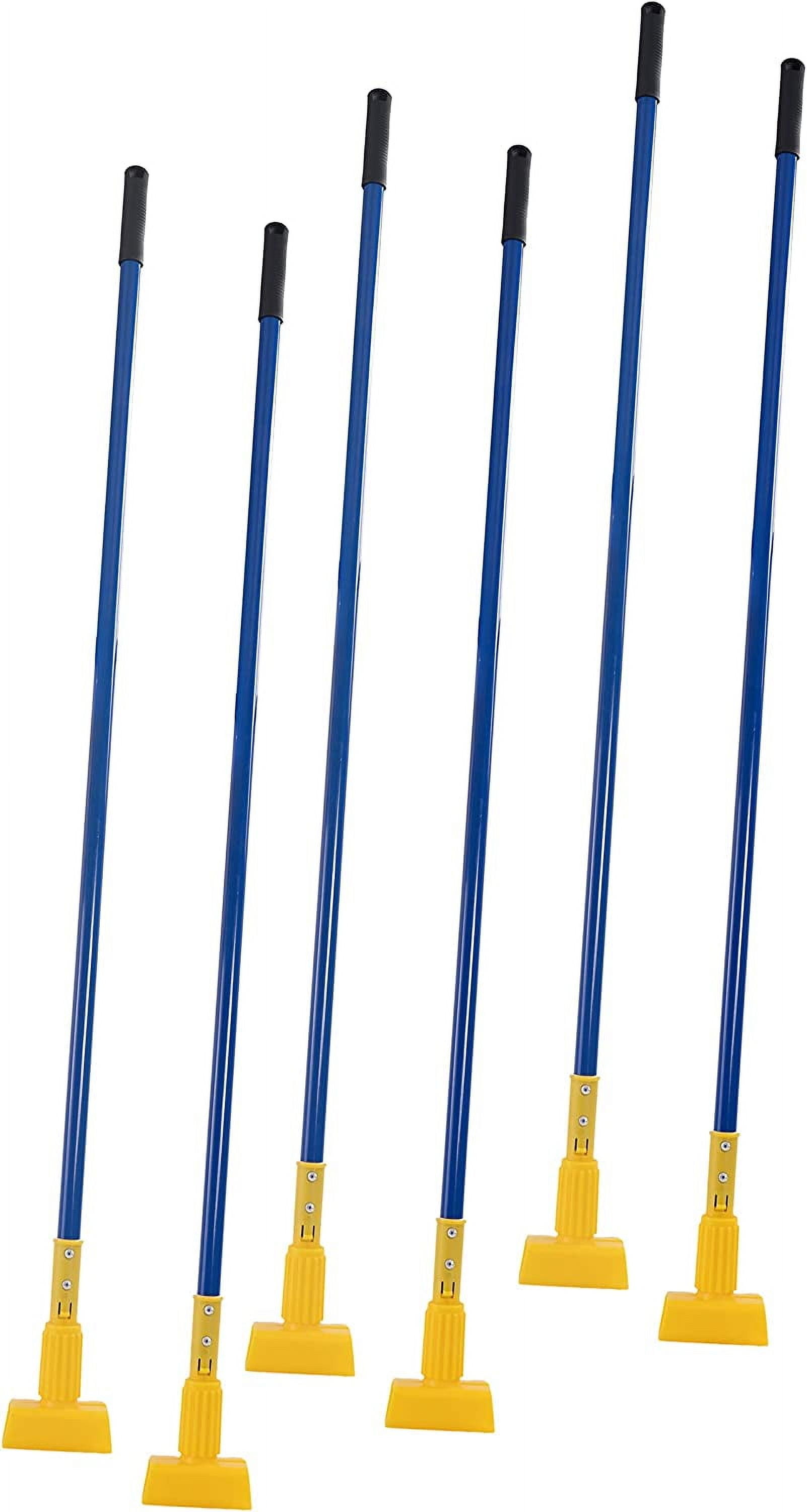 Matthew Cleaning Commercial Quick-Change Iron Mop Handle for Floor ...