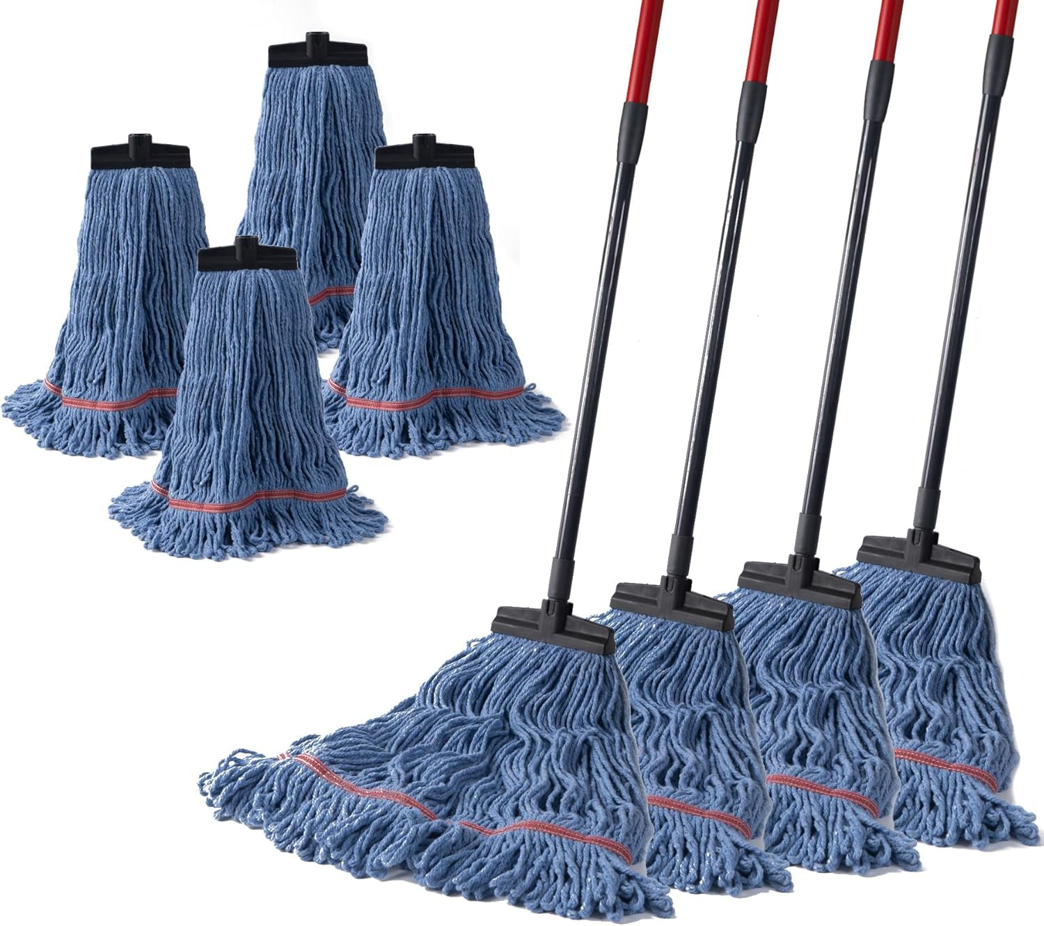 Matthew Commercial&Residential Mop Heavy Duty Industrial Mops with ...