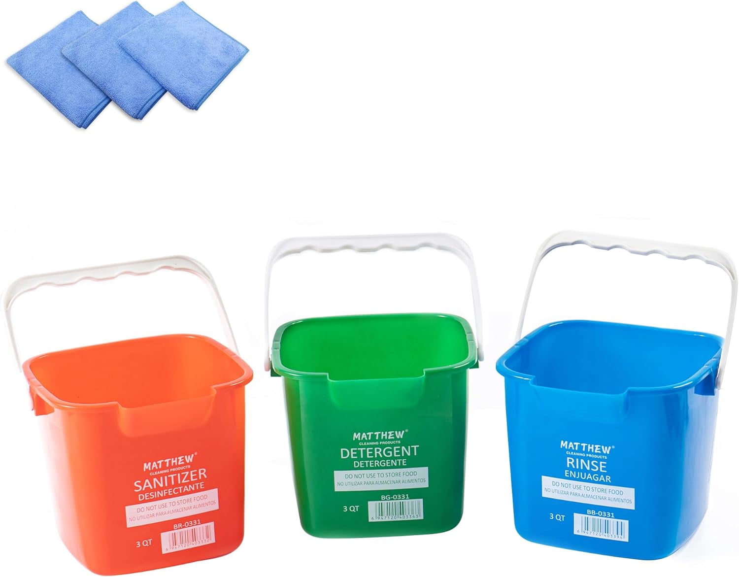 Matthew Detergent And Sanitizing Cleaning Bucket Plastic Pail ...