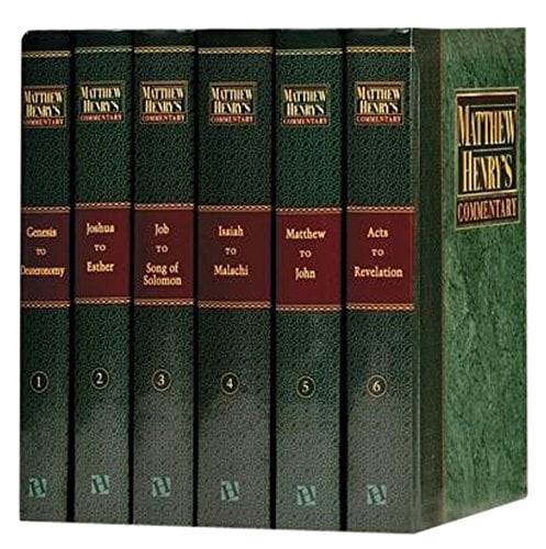 Pre-Owned Matthew Henry's Commentary on the Whole Bible by Matthew ...