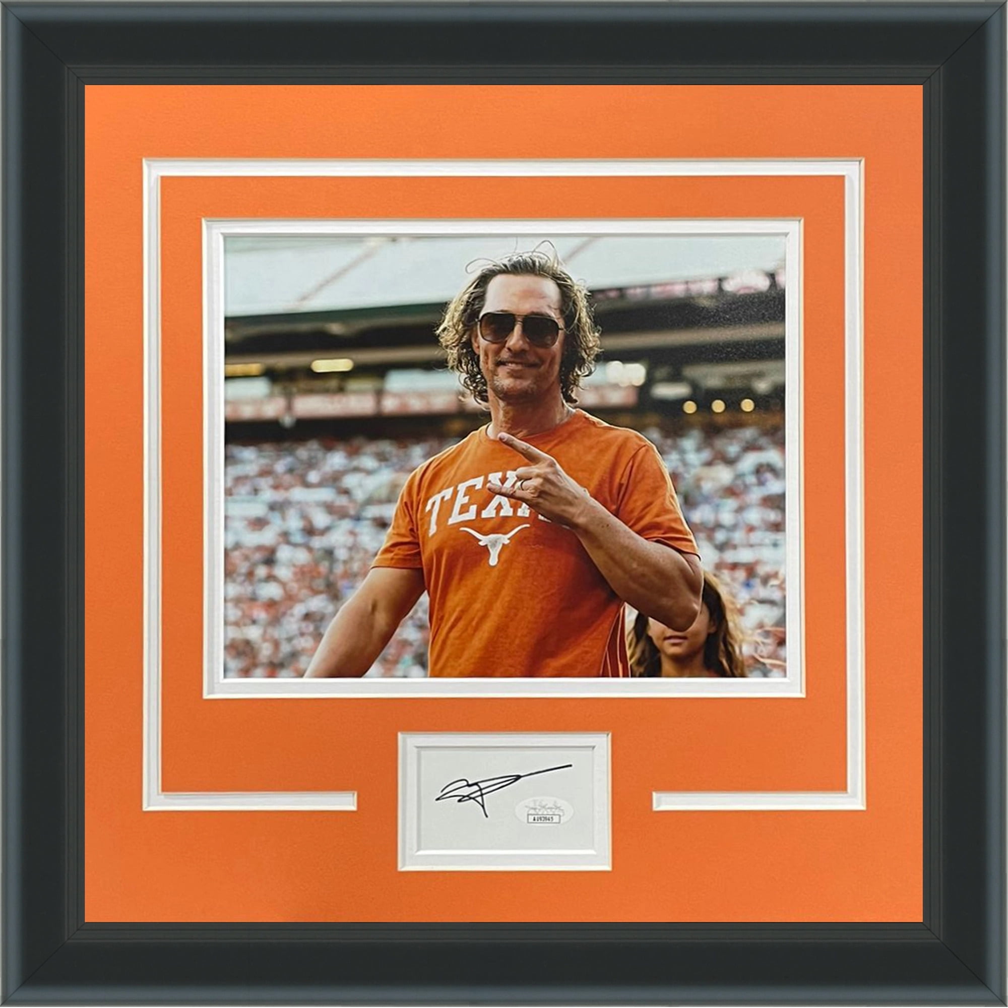 Matthew McConaughey Autographed Texas Longhorns "Signature Series ...