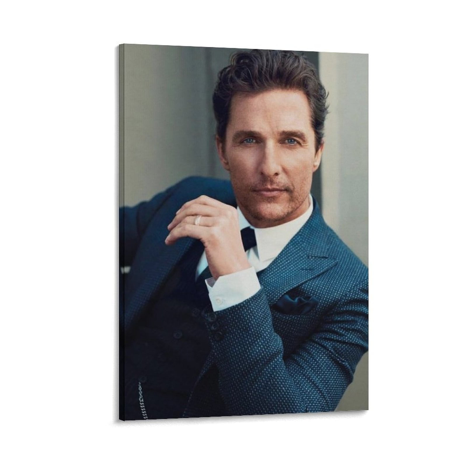 Matthew McConaughey Poster Canvas Poster Poster Cool Artworks Painting ...
