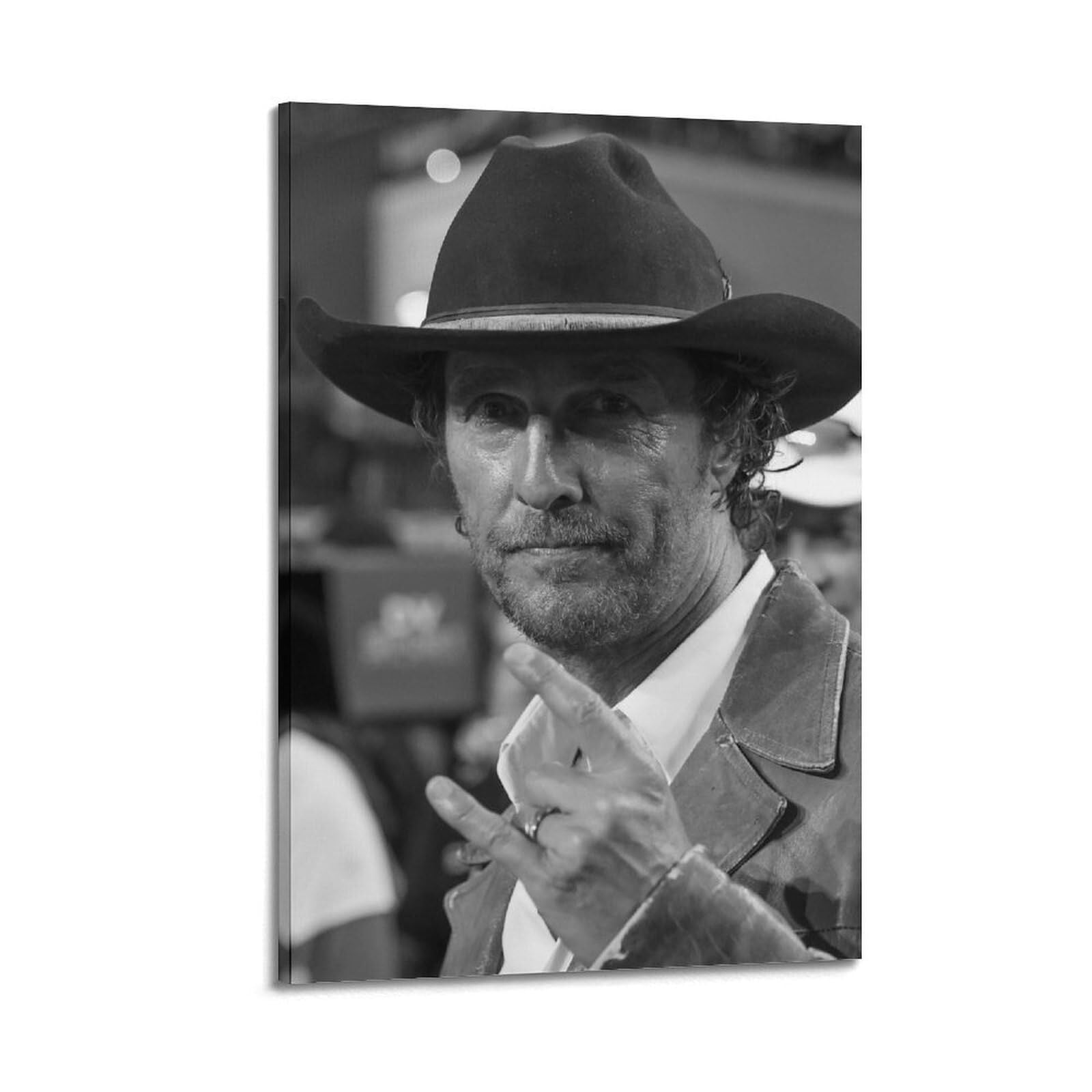 Matthew McConaughey Star Poster Posters Aesthetic Canvas Posters Room ...