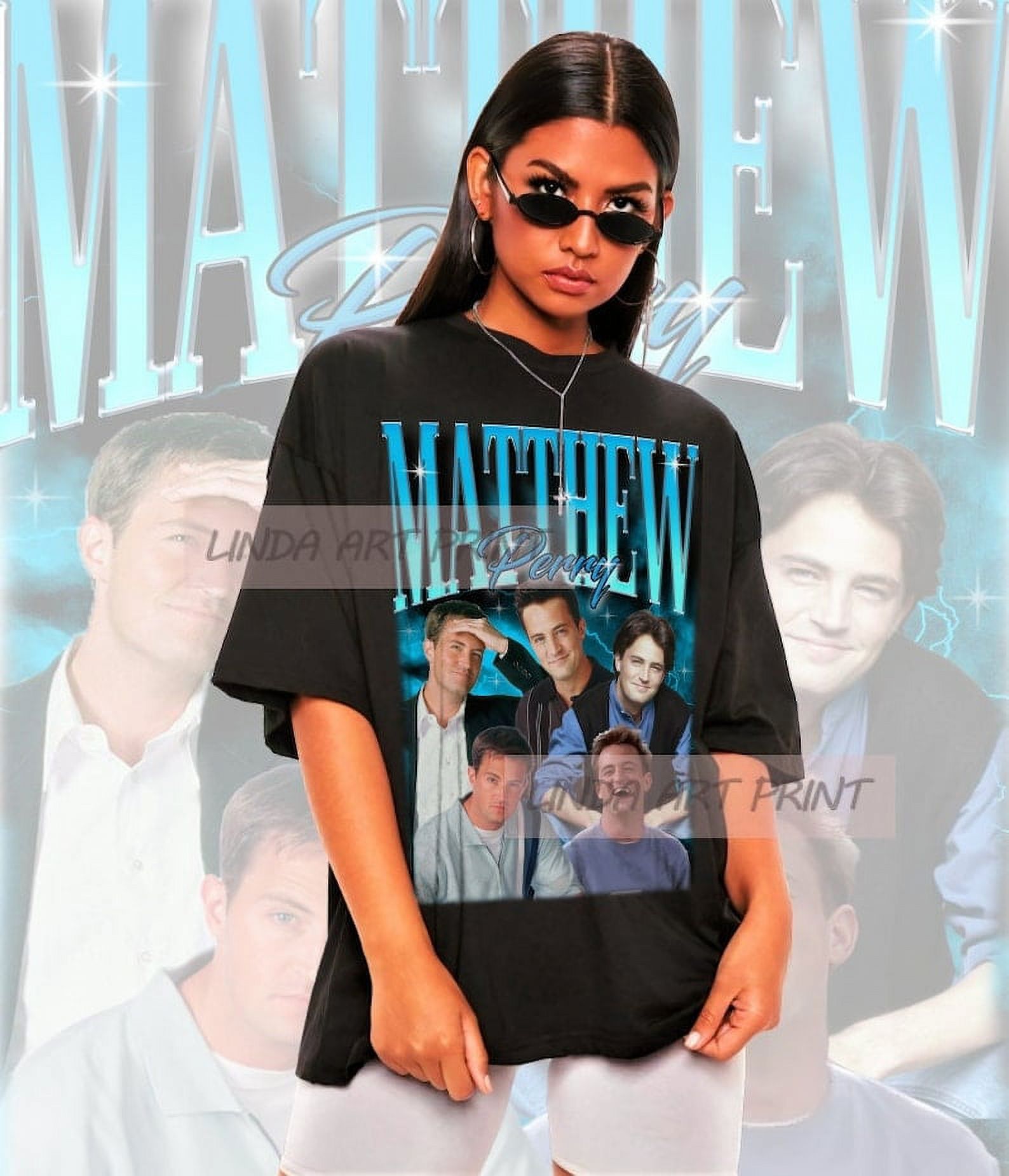 Matthew Perry Shirt ,Chandler Bing Shirt,matthew perry tshirt,matthew ...